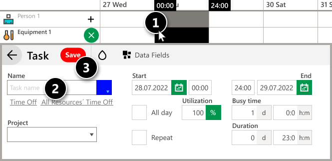 Creating a New Task – Help Center